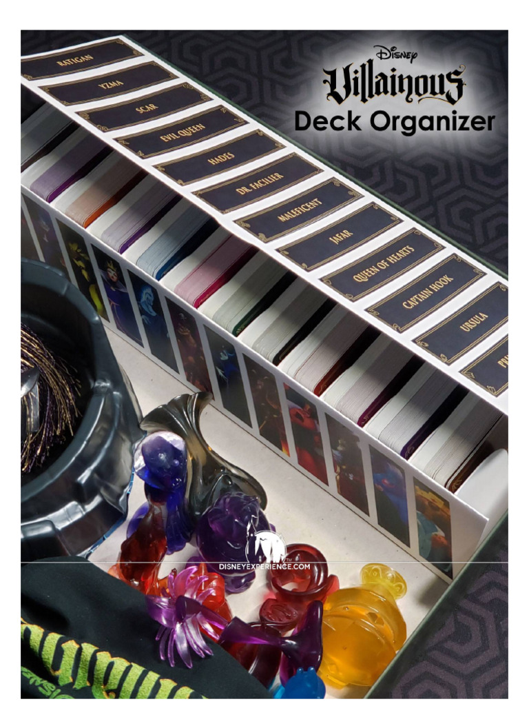 villainous-deck-organizer-instructions | PDF | Software