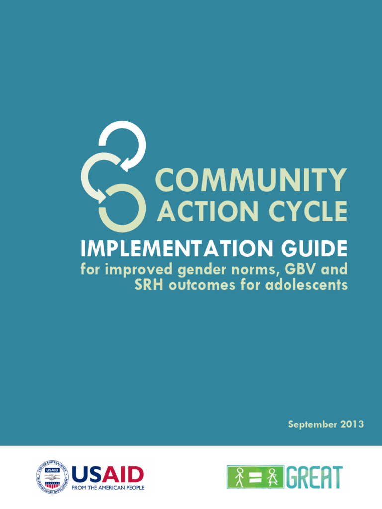 Community Action Cycle - Gender-GBV-ARSH Implementation Guide - FINAL ...