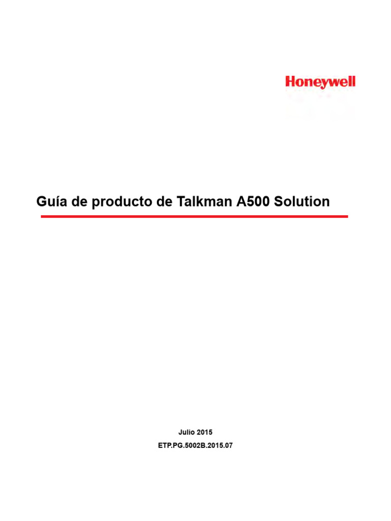 Vocollect A500 ES | PDF | Diodo emisor de luz | Hardware de la computadora