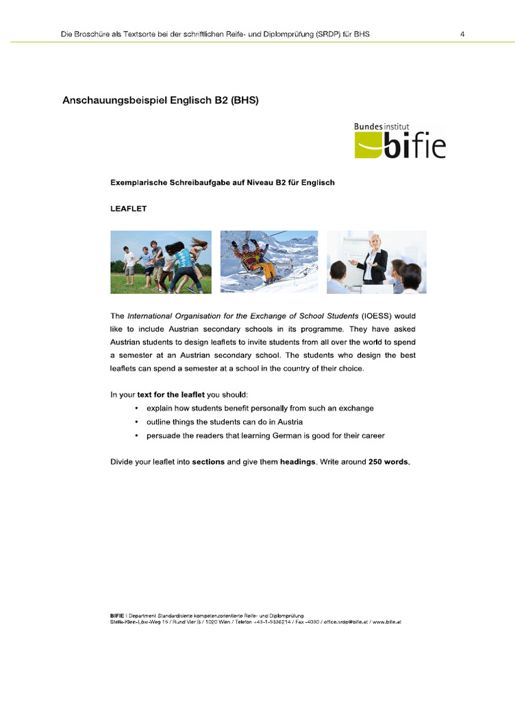 Leaflet Task and Samples | PDF