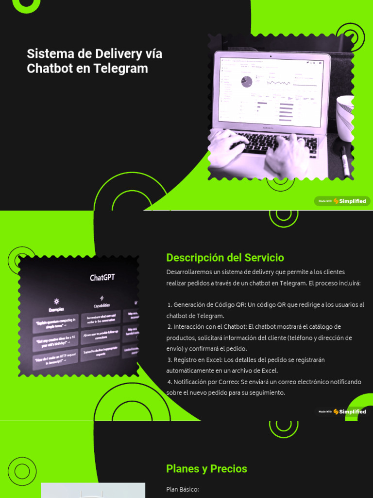 Chat Bot Telegram | PDF | Soporte técnico | Informática