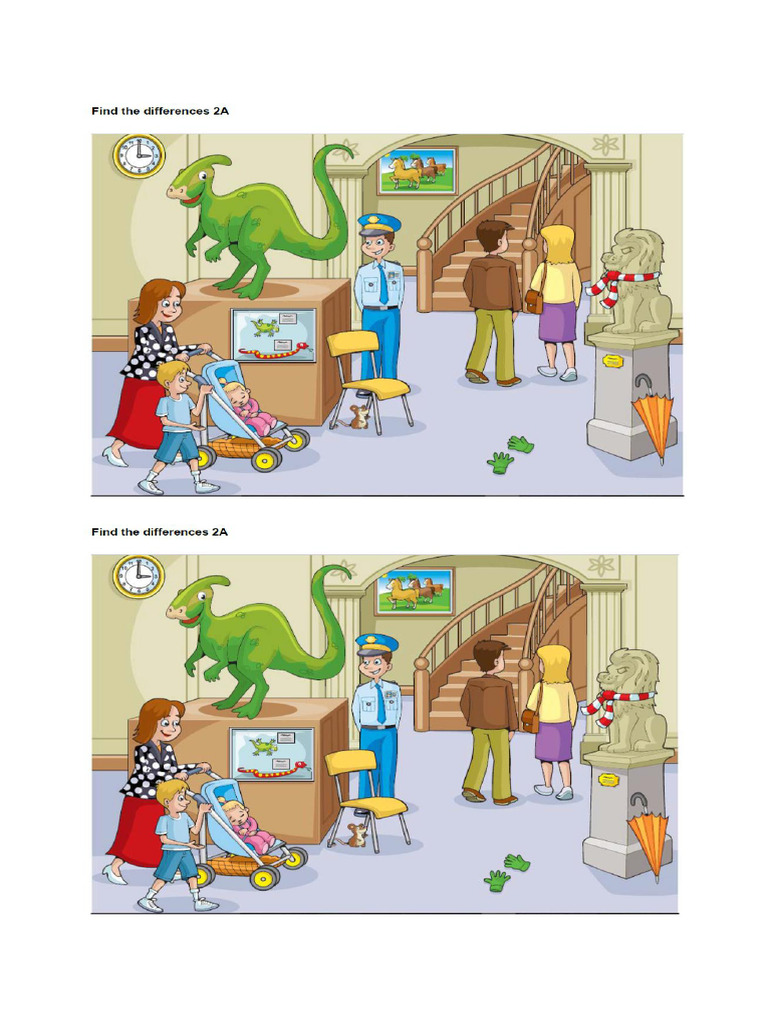 Finding The Differences Flashcards | PDF