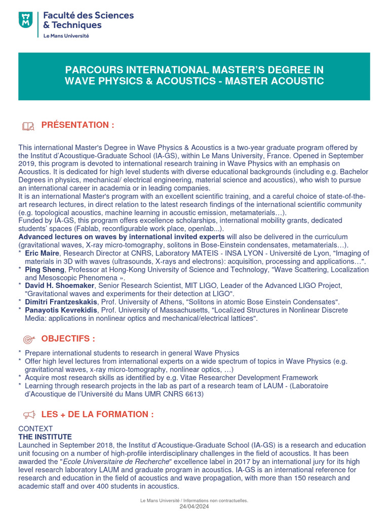 Subprogram Wave Physics Acoustics | PDF | Physics | Acoustics Subprogram Wave Physics Acoustics | PDF | Physics | Acoustics