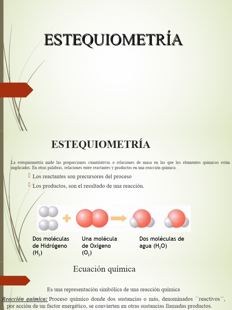 Guía Completa de Estequiometría | PDF | Mole (Unidad) | Estequiometría