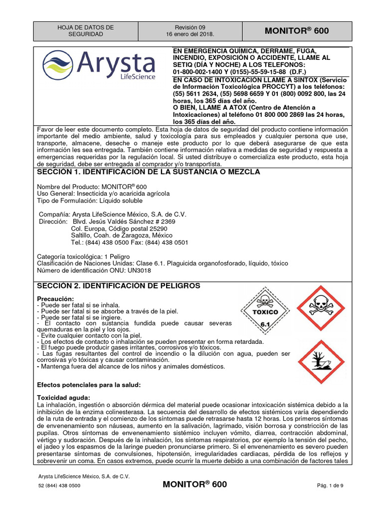 Monitor 600 | PDF | Agua | Ventilación (Arquitectura)