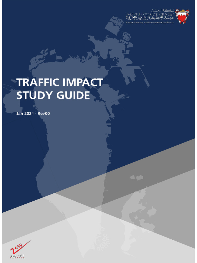 Traffic Impact Study Guide: Jan 2024 - Rev00 | PDF | Parking | Transport