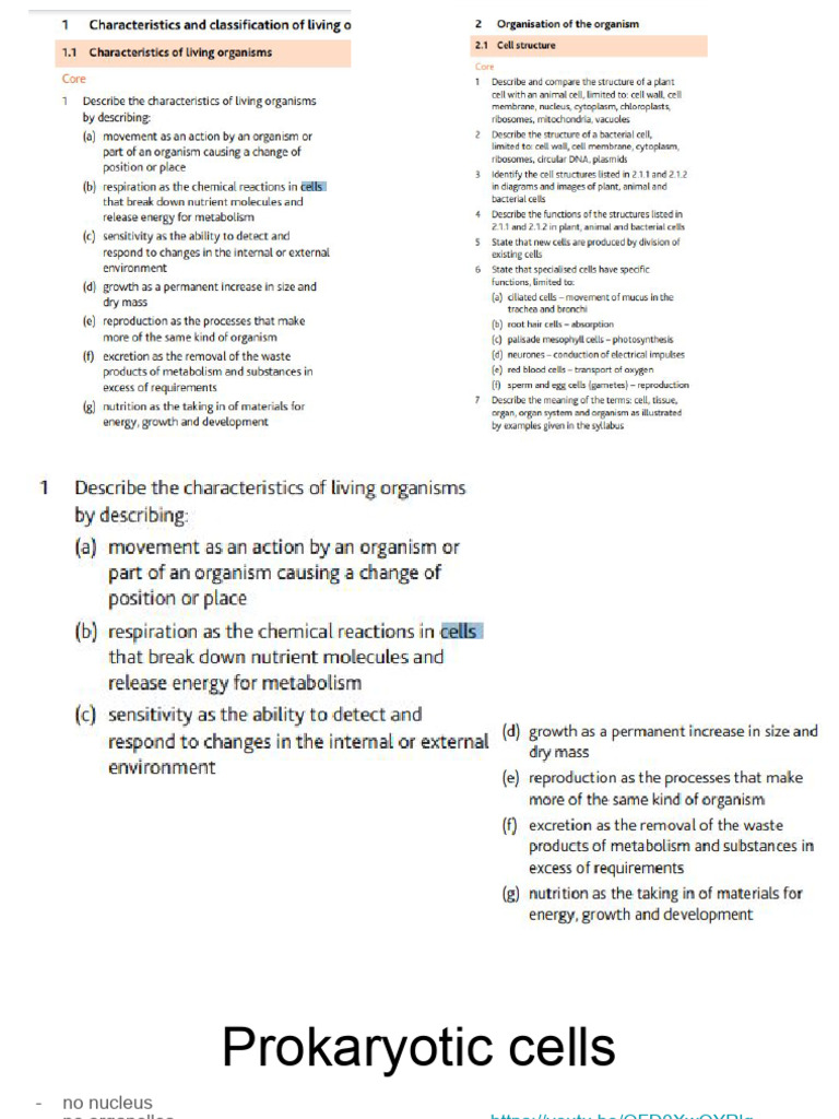 Prokaryotic vs Eukaryotic Cell Structures | PDF | Cell (Biology) | Ribosome