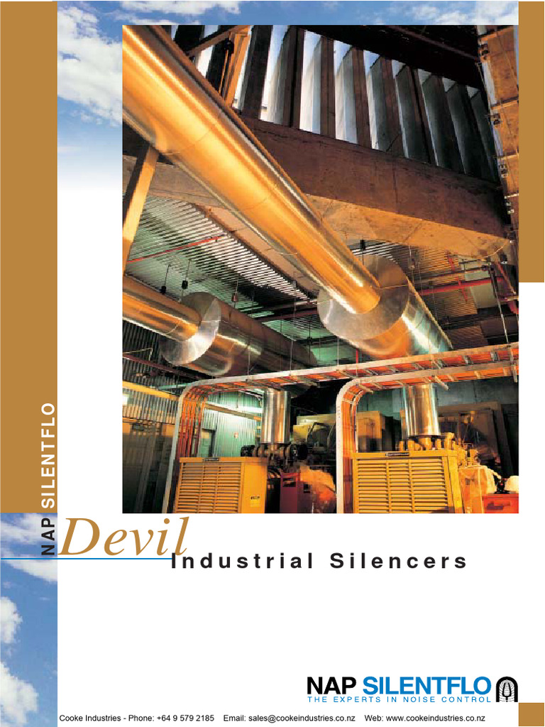 NAP_Industrial-Silencers-Brochure | PDF | Pump | Diesel Engine