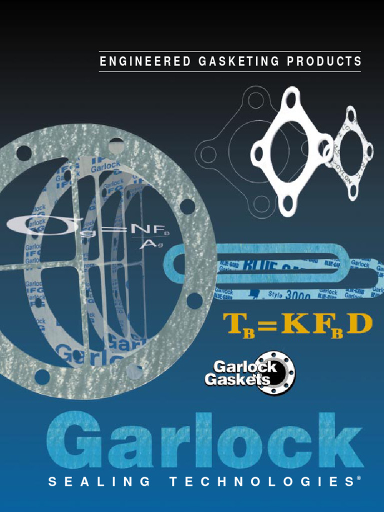 Garlock Gasket Catalog | PDF | Chemical Substances | Chemical Compounds