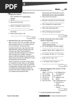Test Unit 4 English 4th Grade Adapted All About Us | PDF