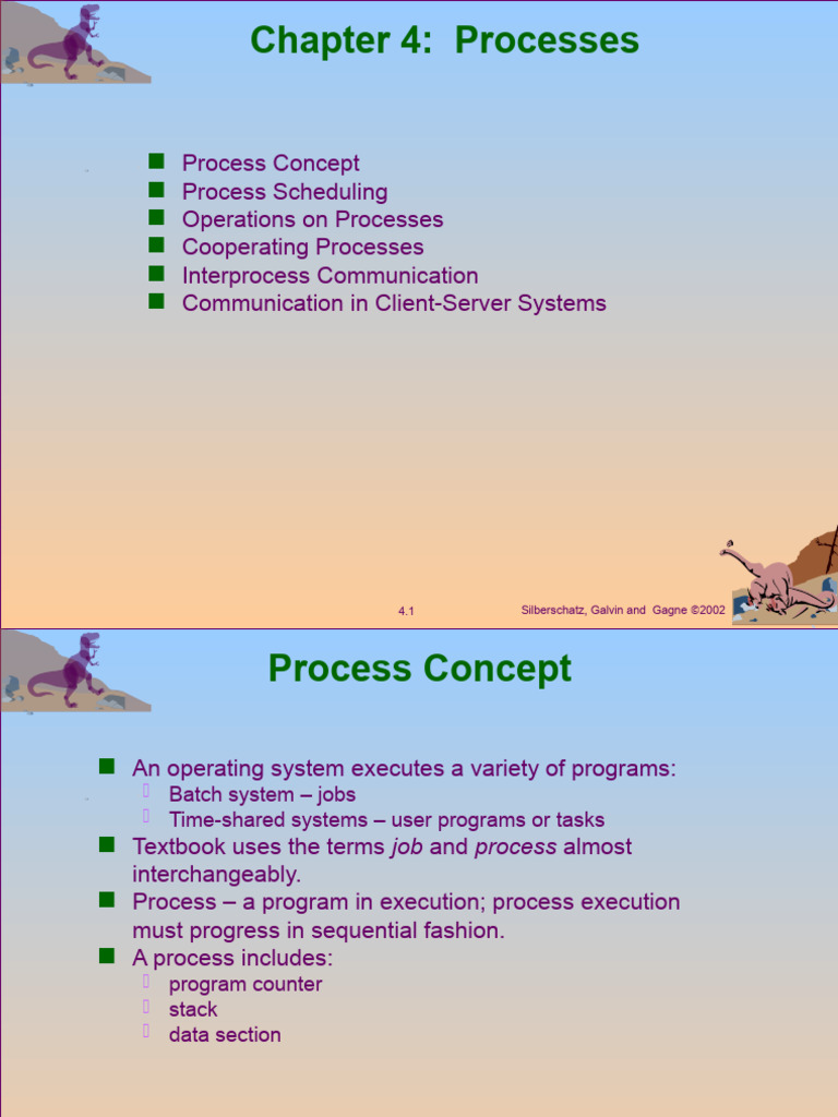 ch4 Repaired | PDF | Process (Computing) | Scheduling (Computing)