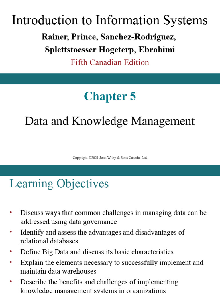 Topic 3 | PDF | Data Warehouse | Databases