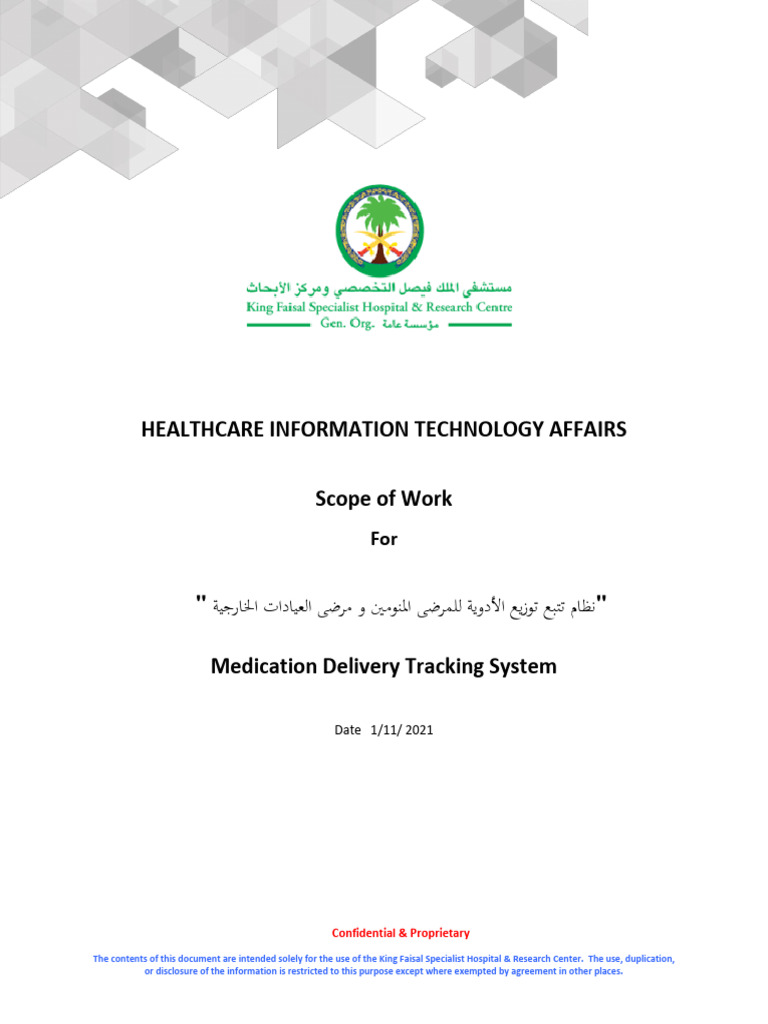 MEDIC | PDF | Request For Proposal | Medicine