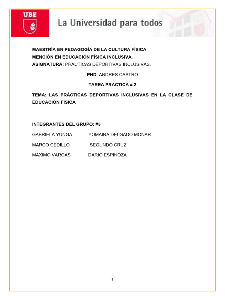 Tarea2 Grupo3 | PDF | Evaluación | Aprendizaje