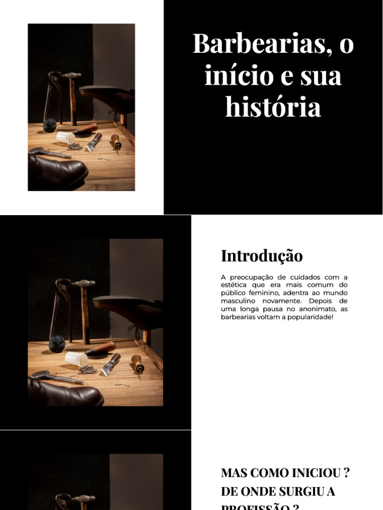 A História Da Barbearia | PDF