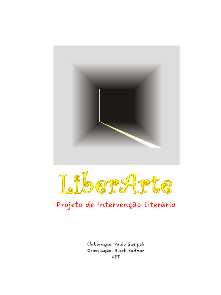 Ativ. 3 - Projeto de Literatura Infantojuvenil | PDF | Pedagogia