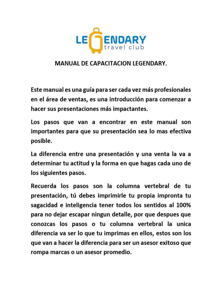 Manual Liner Leg Nvo | PDF | Cupón | Cliente