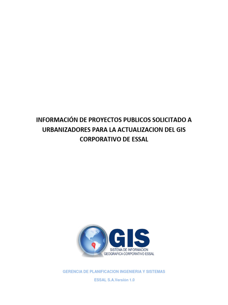 Manual GIS | PDF | Informática