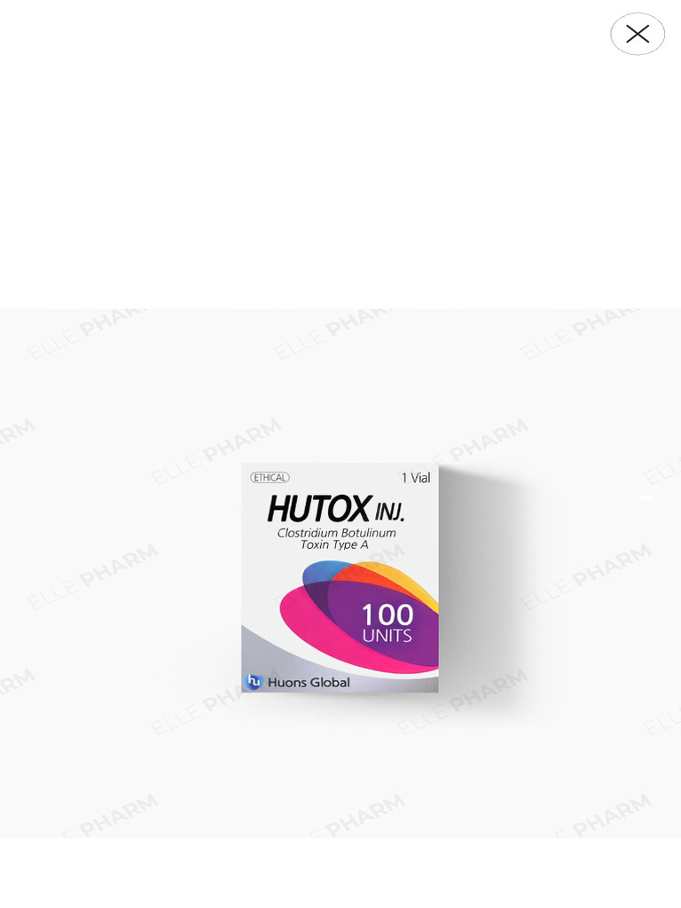 Hutox 100ui - Compre Hutox 100ui Coréia | PDF