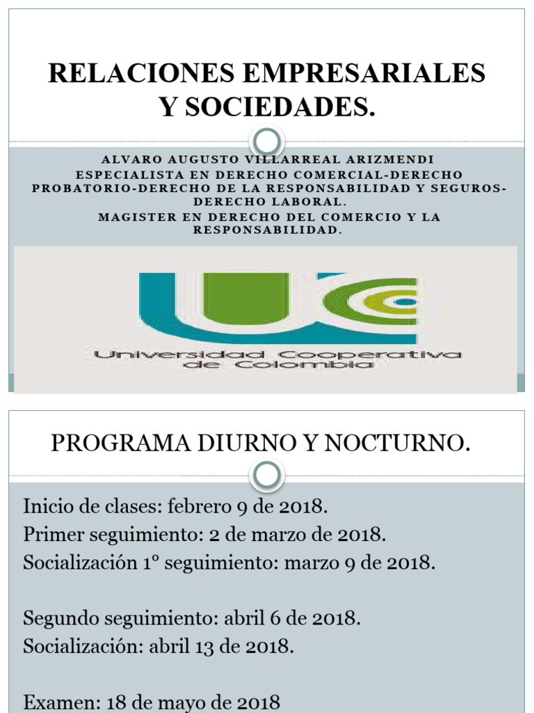 Sociedades ALVARO AUGUSTO VILLARREAL ARIZMENDI | PDF | Sociedad de responsabilidad limitada ...