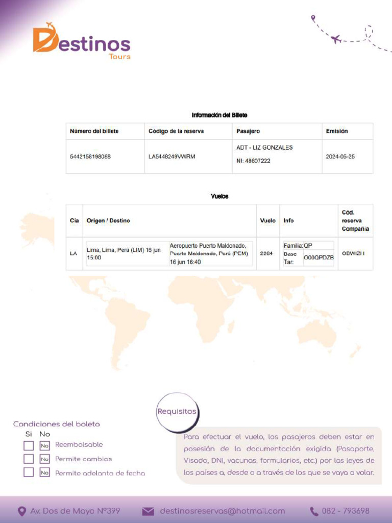 Liz Gonzales X 04 Pasajes | PDF