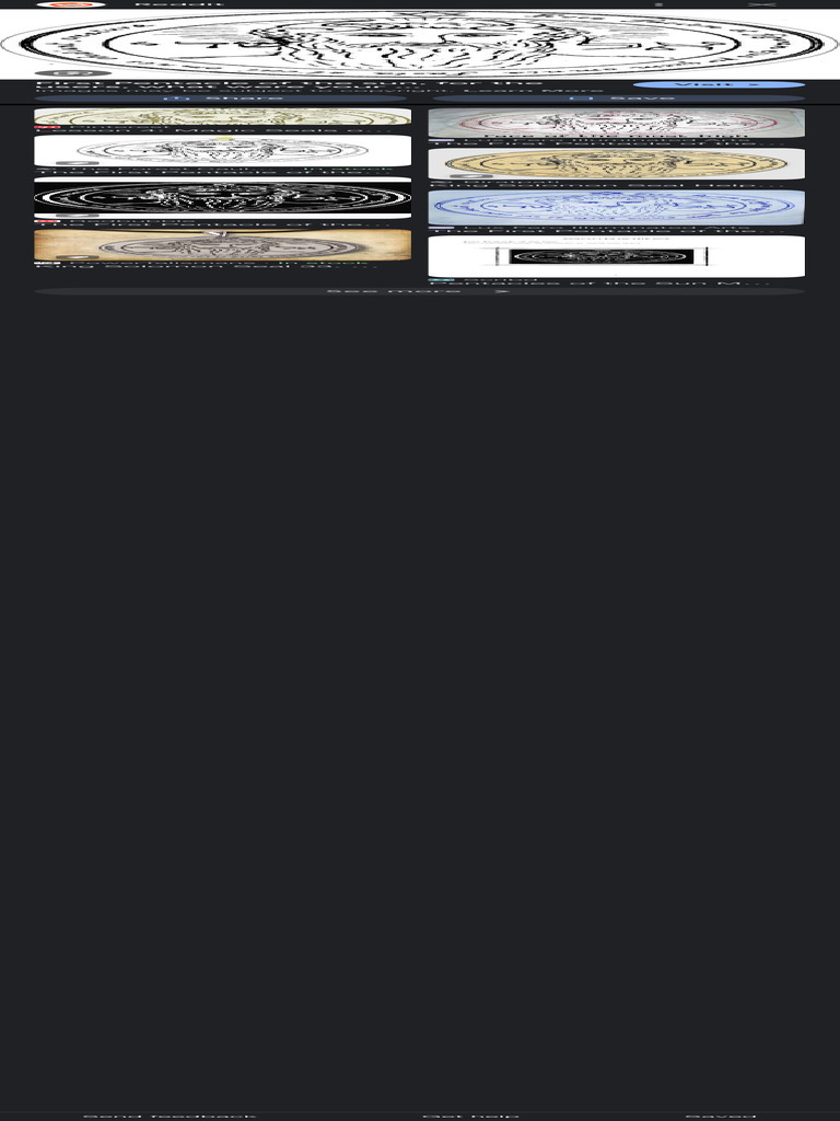 First Seal of Sun of - Solomon - Google Search | PDF