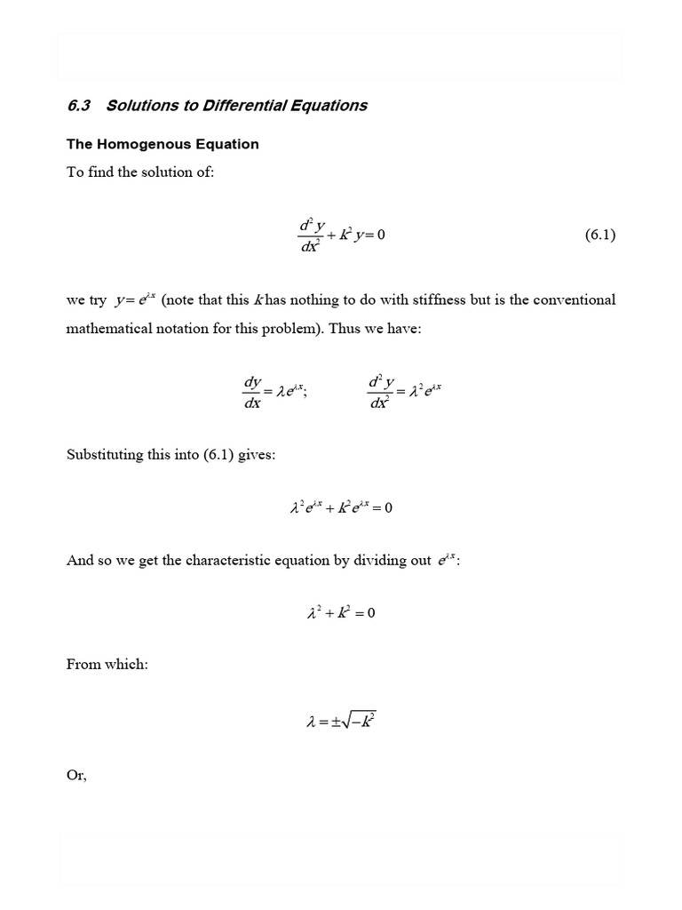 Appendix | Download Free PDF | Damping | Equations