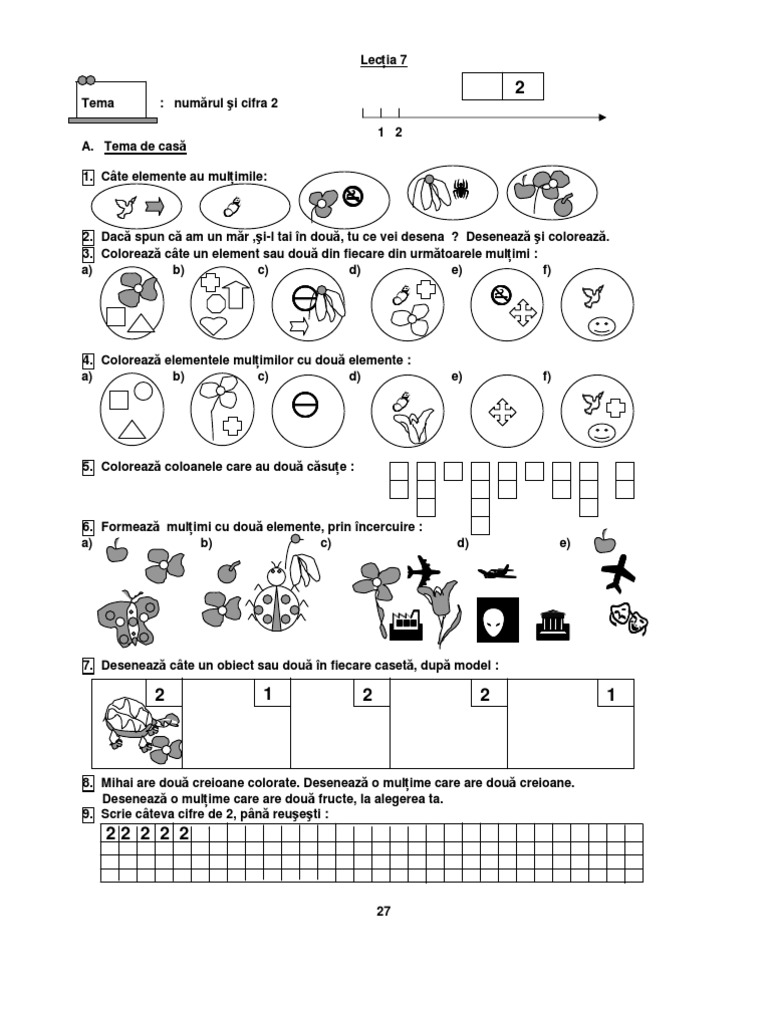 Matematica Clasa 1 | PDF