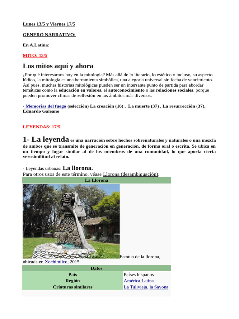 Mito y Leyenda 1305 | PDF