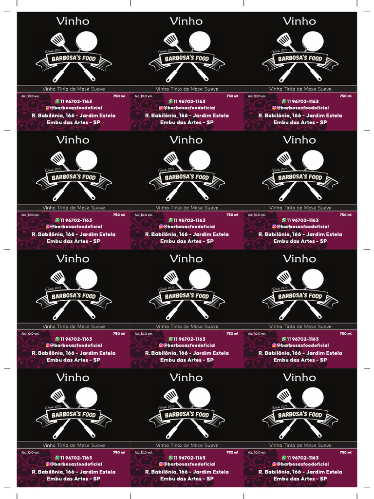 Barbosa Food Suave | PDF