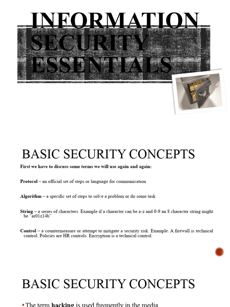 Information Security Basics Explained | PDF | Security | Computer Security