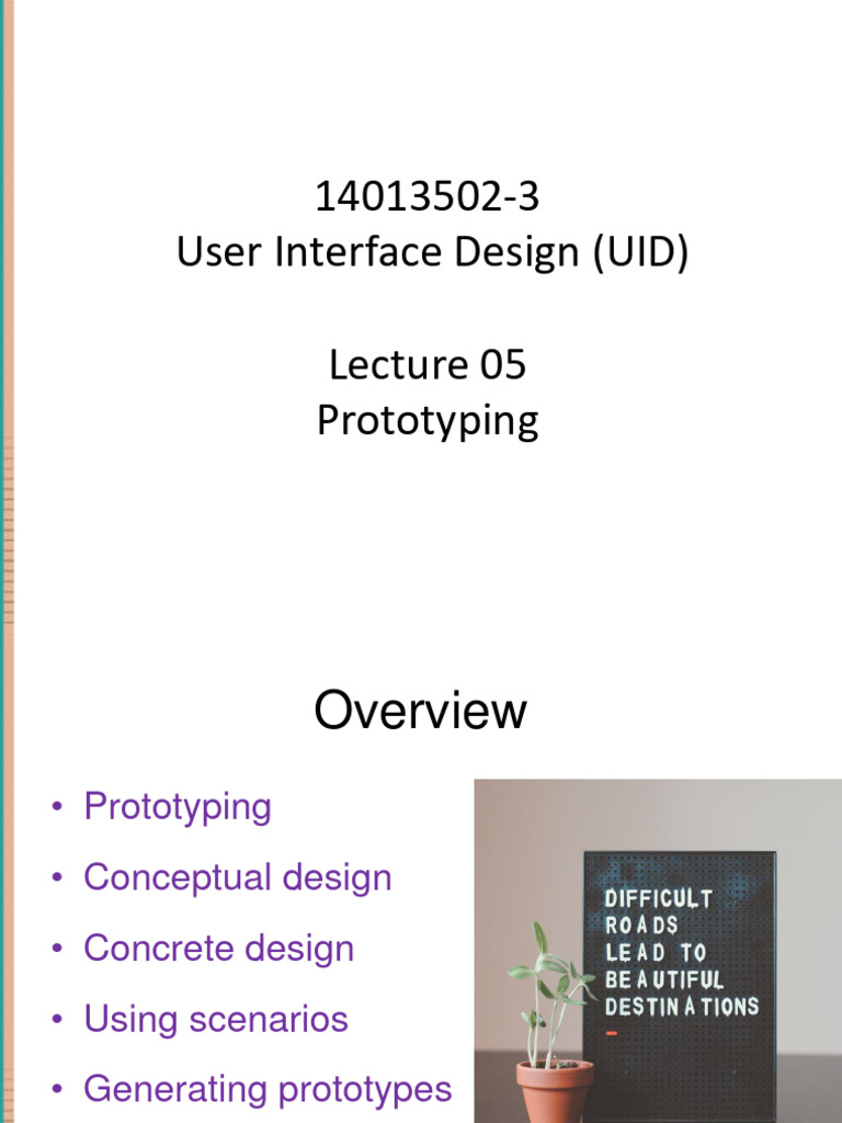 05 Prototyping | PDF | Software Prototyping | Prototype