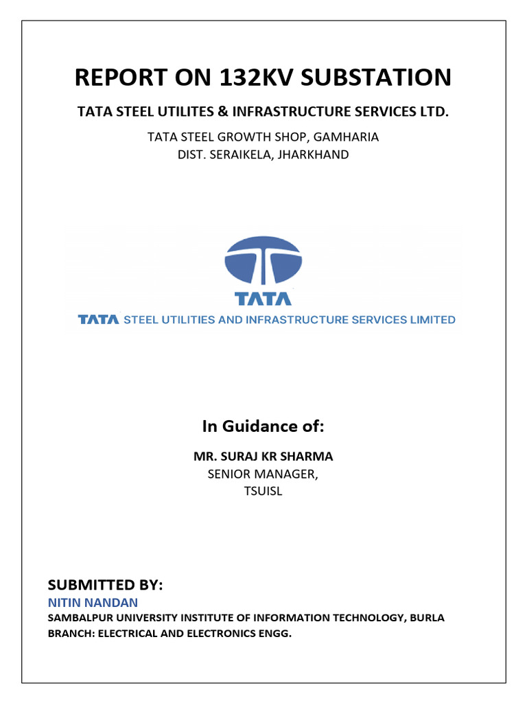 Tsuisl Project Report | PDF | Transformer | Electric Power Transmission