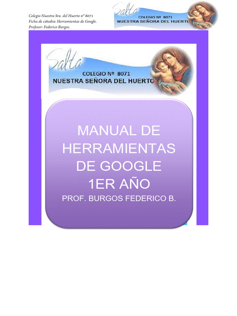 Clase DOCUMENTOS GOOGLE | PDF | Informática | Software