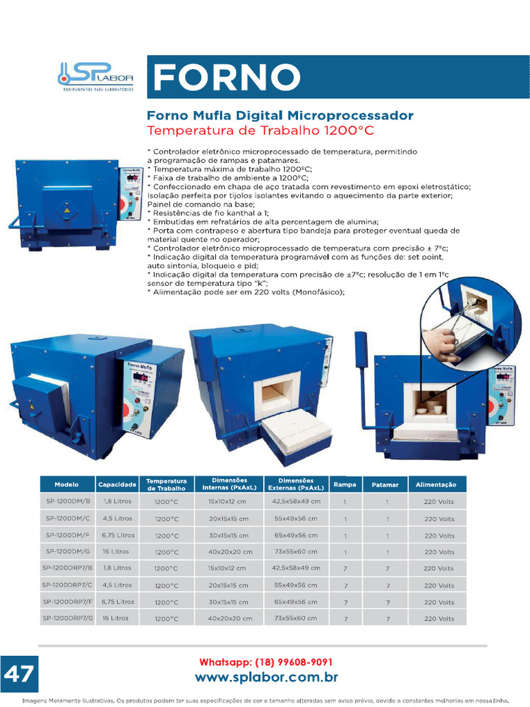 Catálogo Forno Mufla | PDF