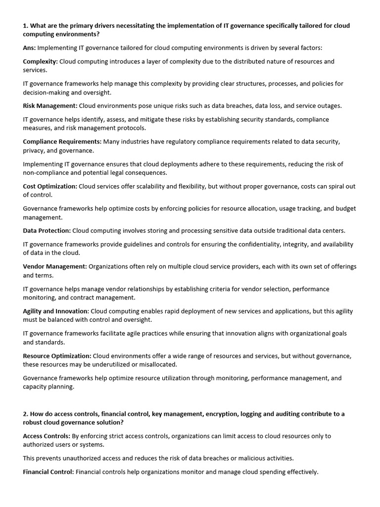 Cloud U4 | PDF | Information Security | Cloud Computing