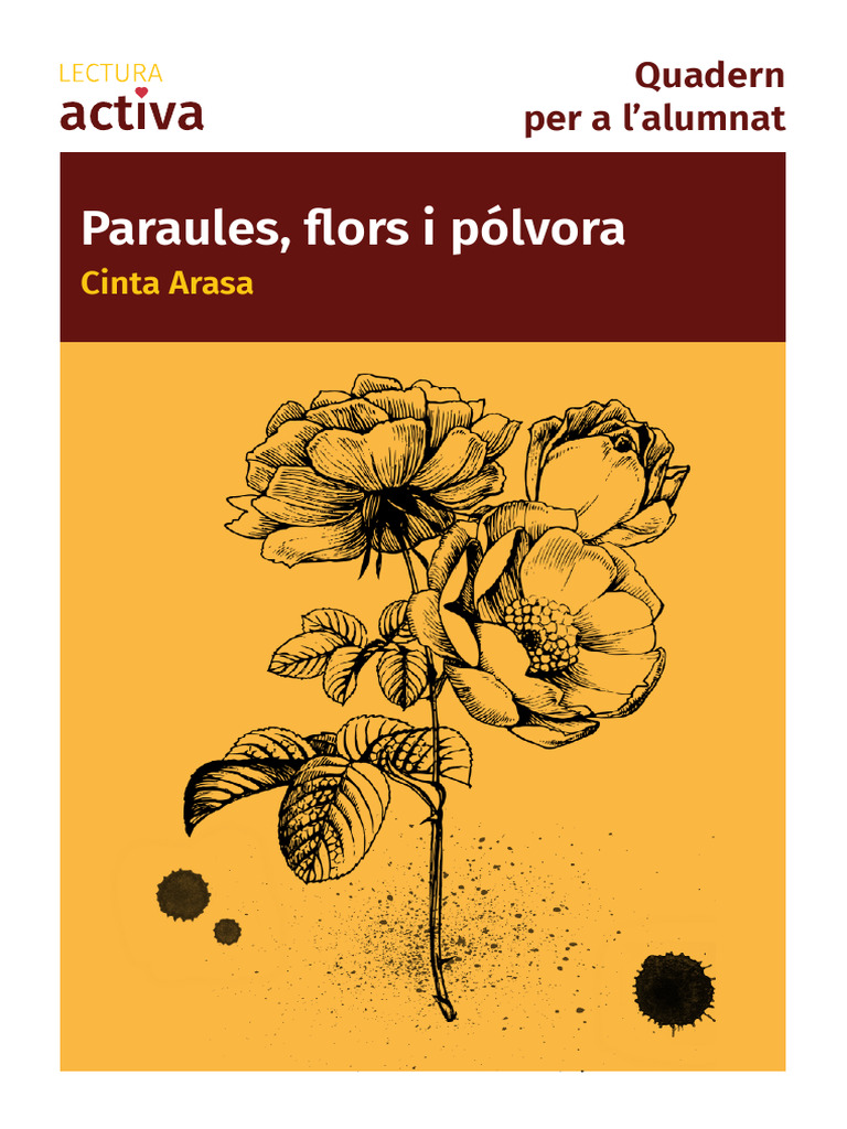 Paraules, Flors I Pólvora: Quadern Per A L'alumnat | PDF