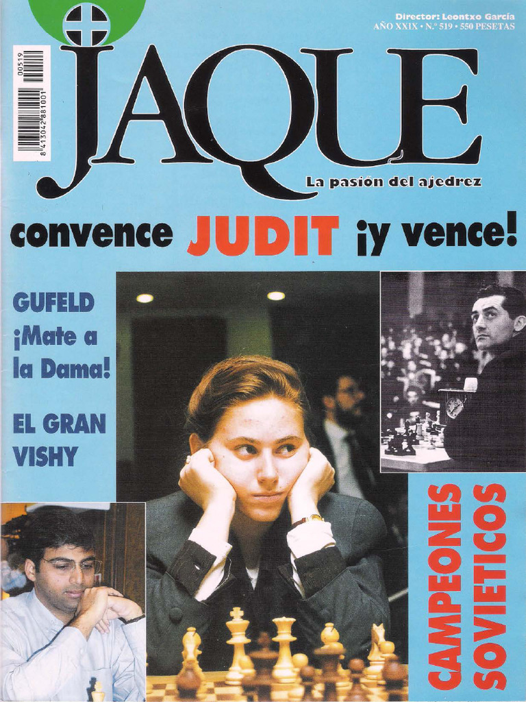 Revista Jaque No. 519 | PDF | Ajedrez | Ajedrez, gente