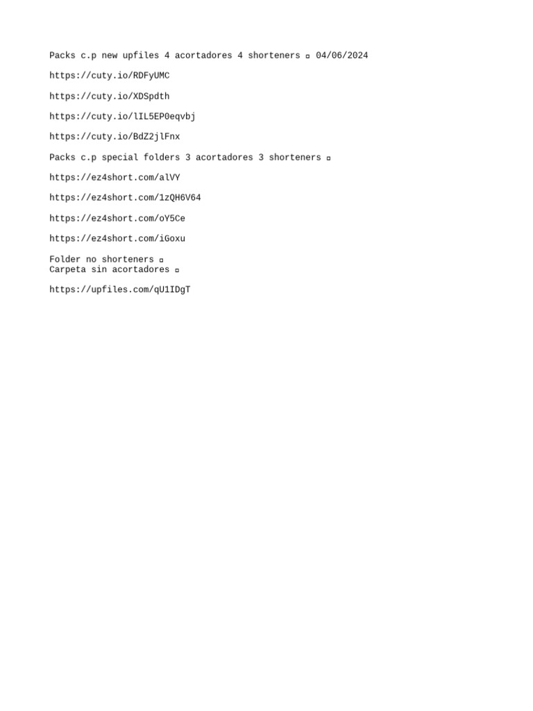 CP Links New 04062024 | PDF | Home & Garden | Computers