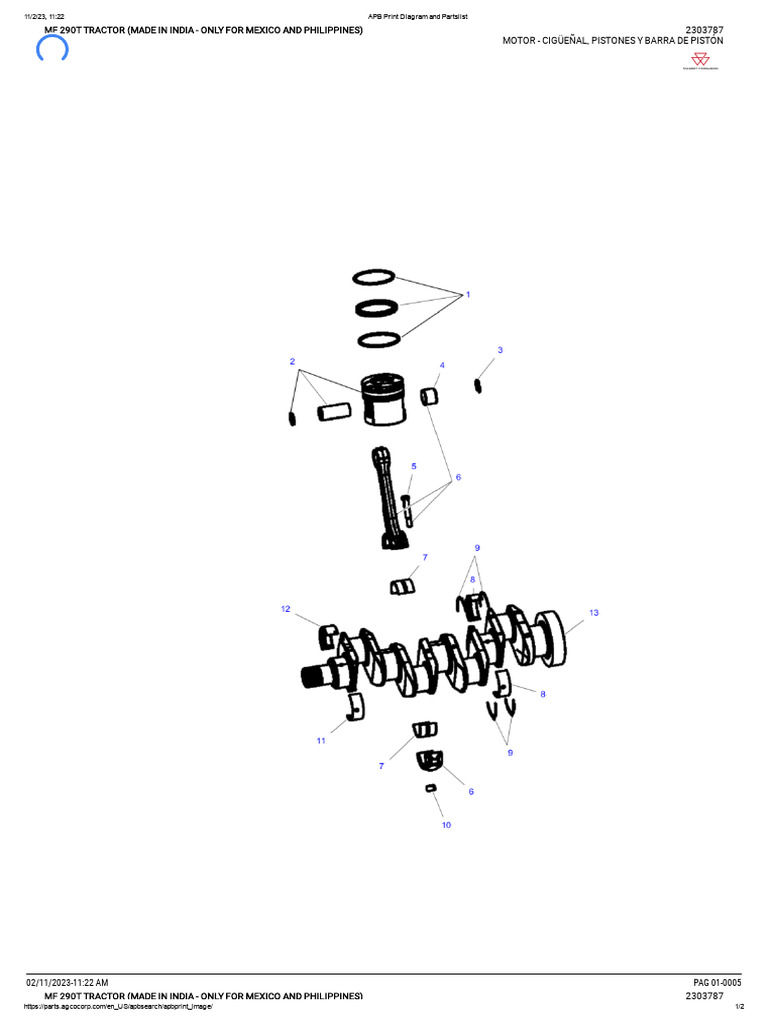 APB Print Diagram and Partslist 5 | Download Free PDF | Propulsion ...