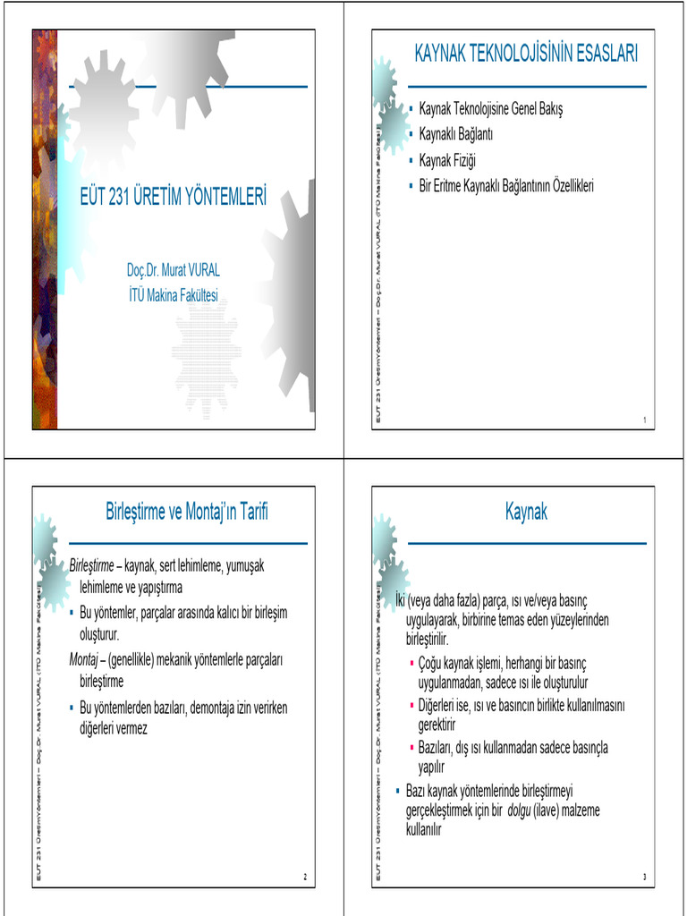 12.kaynak Teknolojisinin Esasları | PDF