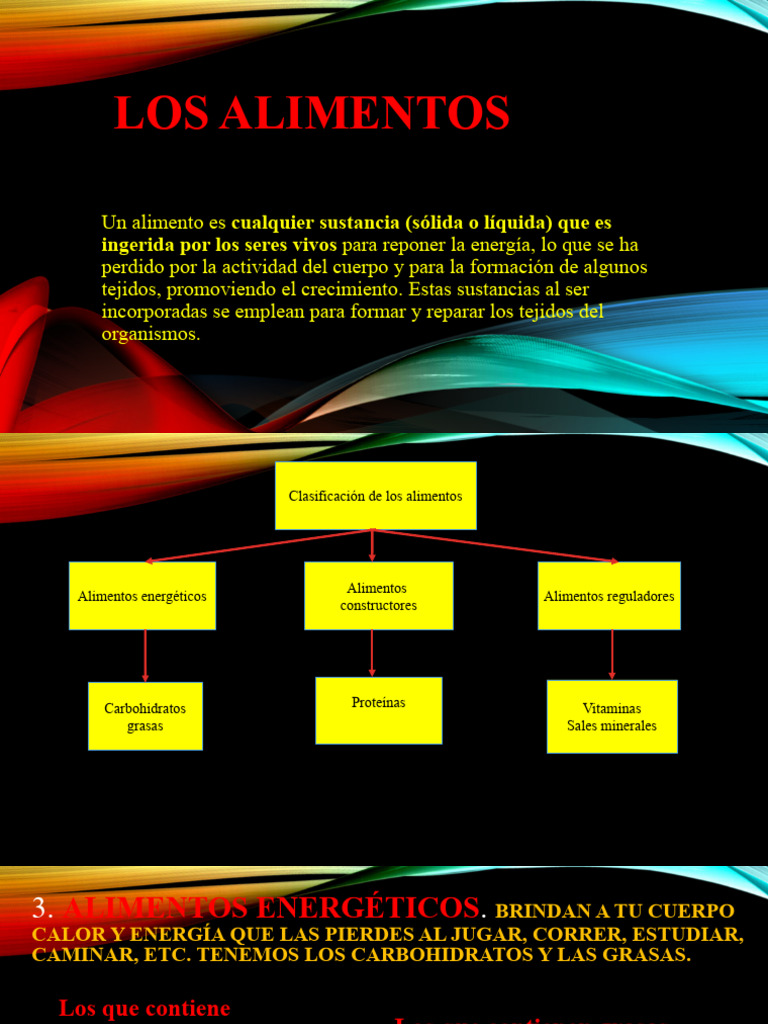 Clasificación y Funciones de los Alimentos | PDF | Alimentos | Vitamina