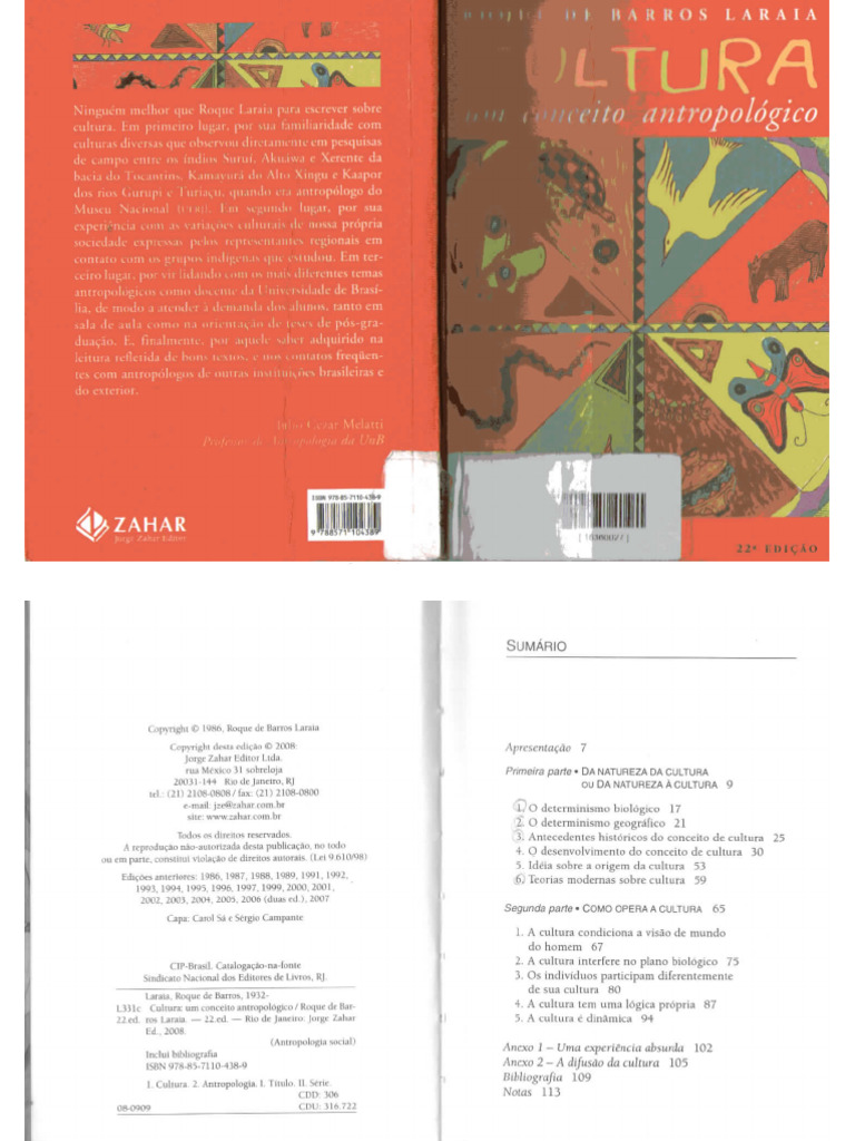 Cultura Um Conceito Antropológico (Roque de Barros Laraia) (Z-Library) | PDF