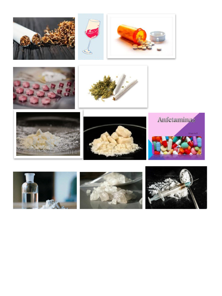 Drogas Legales e Ilegales | PDF