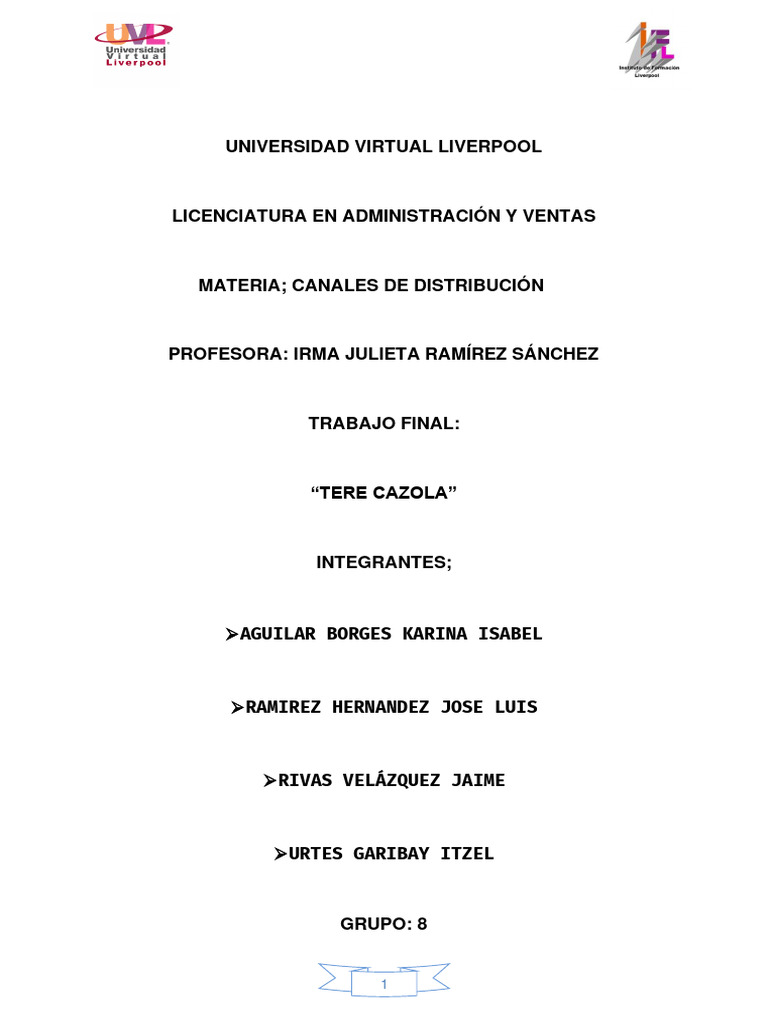 G8 - Proyecto Final | PDF | Business | Comercio electrónico