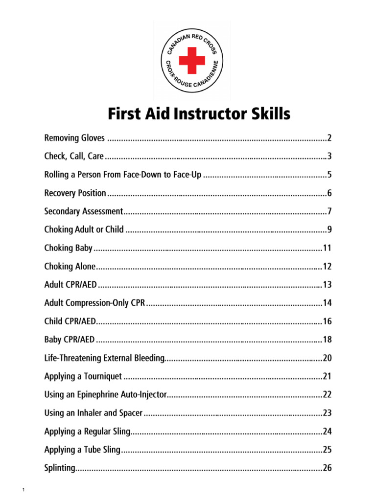 FAI Skill Sheets 20210722 EN | PDF | Cardiopulmonary Resuscitation ...