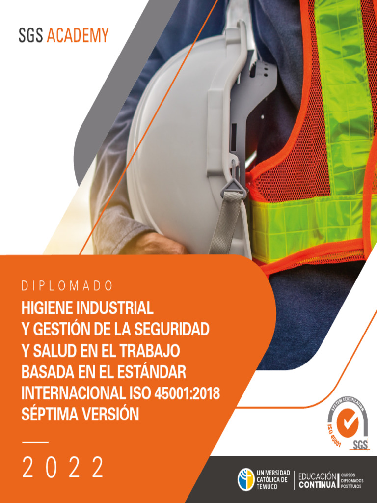 Brochure Diplomado Higiene Industrial v7 | PDF | Higiene Ocupacional | Seguridad y salud ocupacional