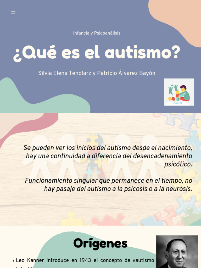 ¿Qué Es El Autismo | PDF | Espectro autista | Síndrome de Asperger