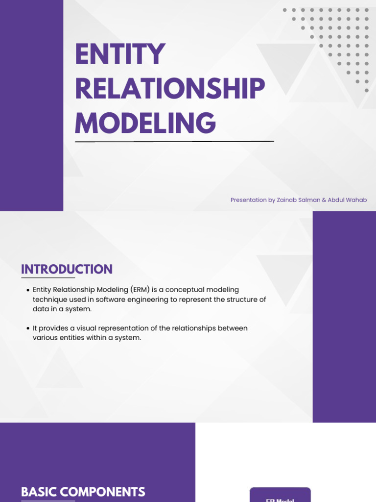 Entity Relationship Modeling - Presentation | PDF | Software Engineering | Computer Programming