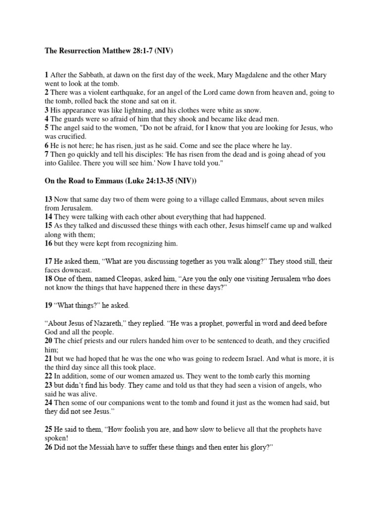 Jesus' Resurrection and Appearances | PDF | Jesus | Resurrection Of Jesus